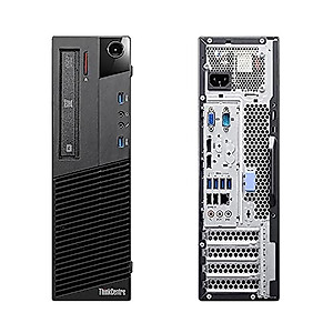 Lenovo ThinkCentre M93P SFF Desktop Computers, Intel Quad Core i7-4790 up to 4.0GHz, 32GB RAM, 1TB HDD, WiFi, DVD-RW, VGA, HDMI, Windows 10 Pro 64-bit (Renewed)