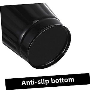 Stainless Steel Trash Cans with Lids, Desktop Waster Basket Outdoor Dog Poop Garbage Can Farmhouse Retro Metal Waste Bin for Bathroom Bedroom Garden Yard