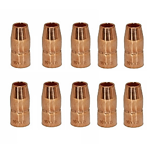Trafimet (169715) 10pcs/pk Nozzle 1/2", Mig MillerÂ M10/15 MC0490