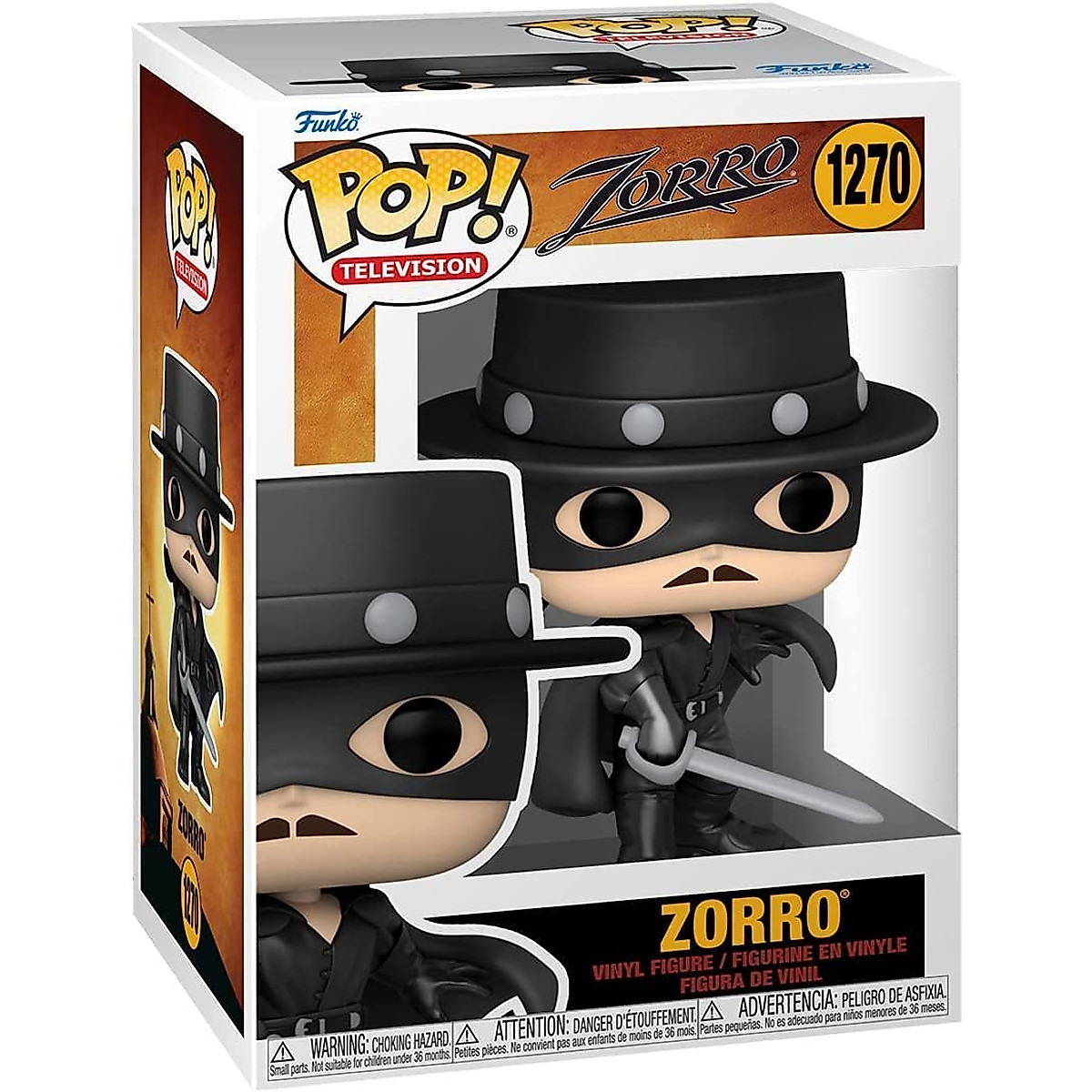 Pop TV: Zorro Figure (Bundled with EcoTek Protector Case)