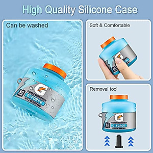 2Pack Food Case for Airpods Pro 2 Case Cover, Silicone 3D Cartoon Fashion Fun Cute Airpod Pro 2nd Generation Case Cover for Girl Boys Teens (Purple Potato Chips & Sport Water)