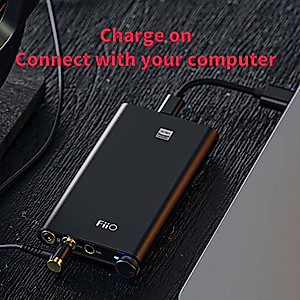 FiiO Q3 Headphone Amps Amplifier Portable High Resolution DAC DSD512 for Smartphones/PC/Laptop/Home/Car Audio Compatible with iOS/Android 2.5/3.5/4.4mm Output (Q3-MQA)