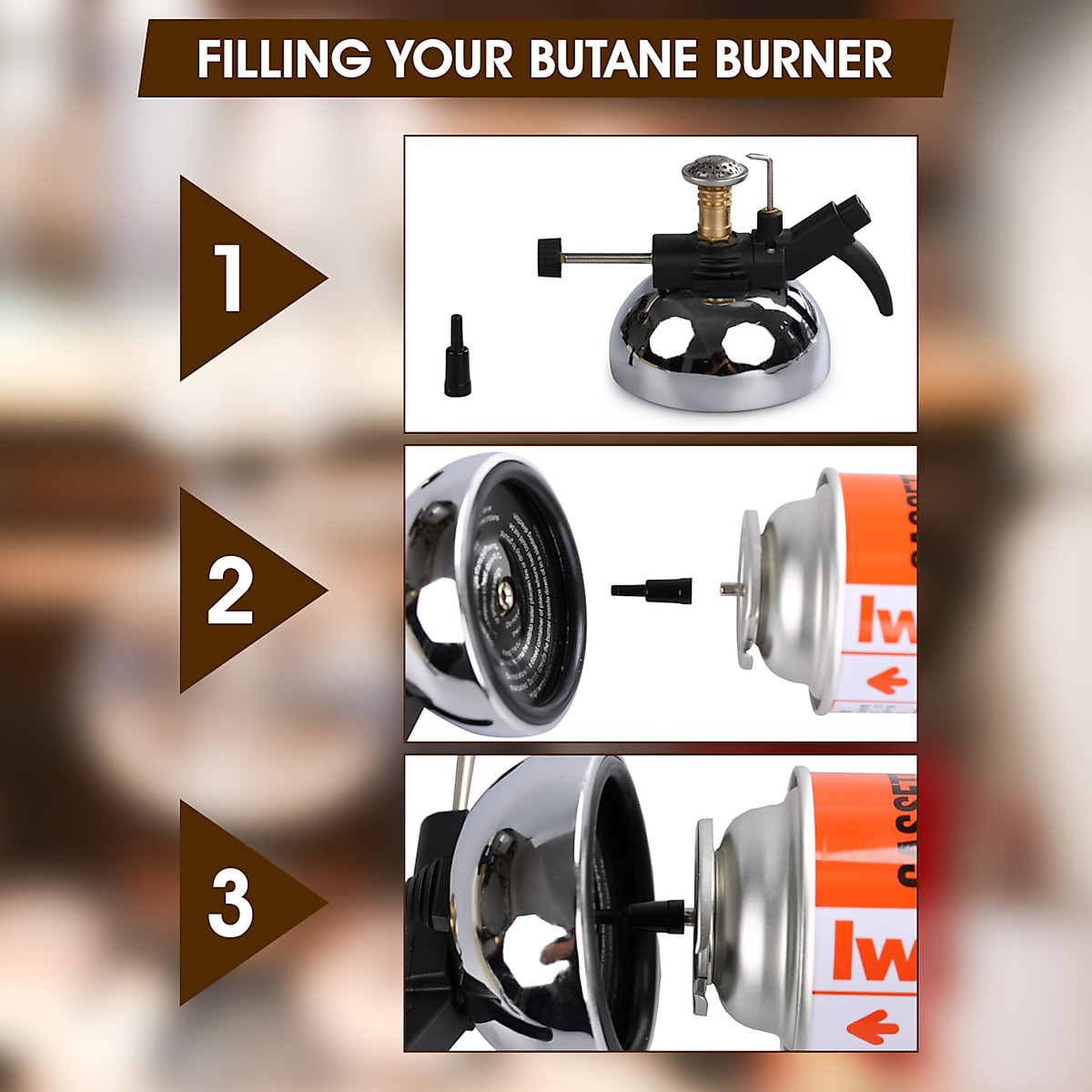 LOEFF&LEE 5 Espresso Cups - Siphon Coffee Maker with MicroBurner (Tabletop Syphon Coffee Brewer - 600ml)