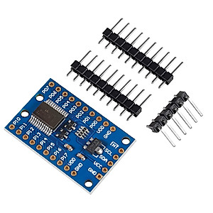 AITIAO 5Pcs PCF8575 IO Expander Board I2C to 16 IO IIC I2C I/O Extension Shield Module DC 2.5-5.5V I2C Communication Control 16 IO Ports