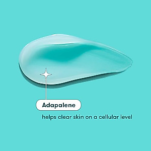 ProactivMD Oil Control Adapalene Gel Acne Treatment - Prescription Strength Retinoid For Face and Body Acne.1% Solution, 0.5 oz