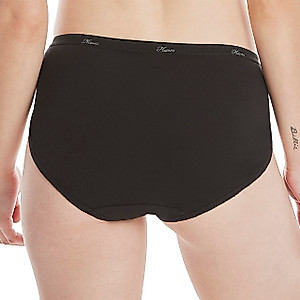 Hanes Womens Hi-cut Cotton Underwear, Value 10-pack, Assorted High-waisted Panties (Colors May Vary) Briefs-underwear, Solid/Print Mix, 10 US