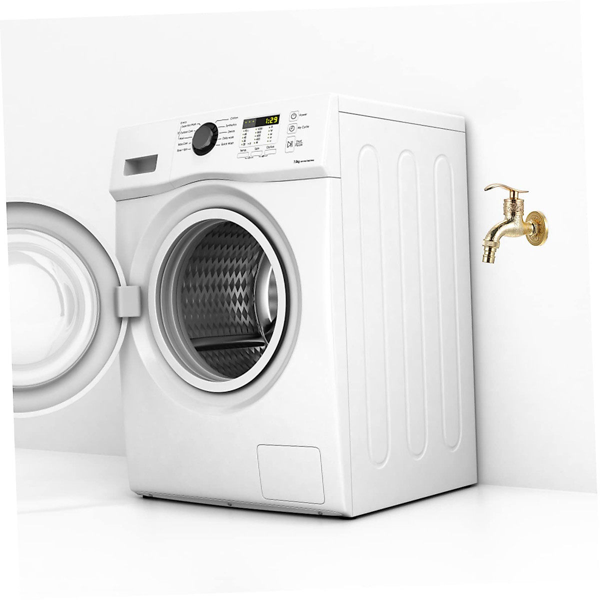 Generic 1pc Antique Faucet Kitchen Water Tap Pocket Door Hardware Lavatory Water Wash Basin Faucet Basin Taps Mixers Kitchen Tap Bar Sink Faucet Bath Household Products Zinc Alloy Brass