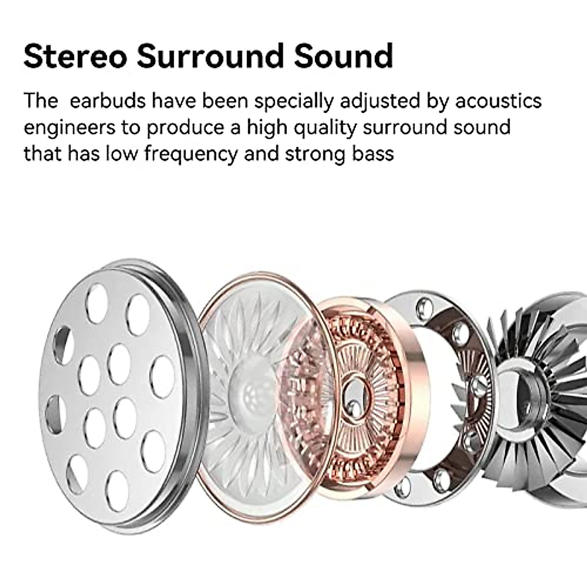 iRAG A101C USB C Headphones Earbuds with Microphone - Wired Type C Plug in in-Ear Earphones for Samsung Galaxy, Google Pixel and Most USB C Devices (Gun Metal)