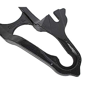 KARPAL 1 Pair Front Left & Right Frame Tow Hook + Bumper Bezel Compatible With 2019-2022 Ram 1500 Black