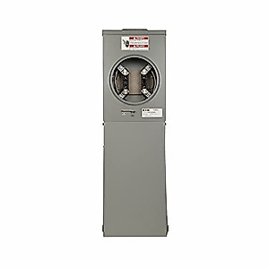 Eaton Electrical - CHR1G9N9NS - Eaton Pedestal Mount metered, Pos 1: Gnd Fault, Pos 2: Non-gnd Fault, Pos 3: Non-gnd Fault, Top, Surface, Circuits: 4, Center: NEMA 5-20R2GFI WR TR, Left: NEMA 14-50R,