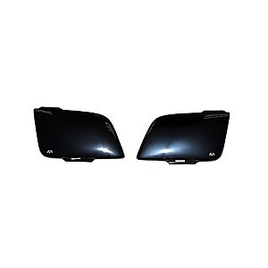 Auto Ventshade AVS 37412 Dark Smoke Headlight Covers for 2005-2009 Ford Mustang , BLACK