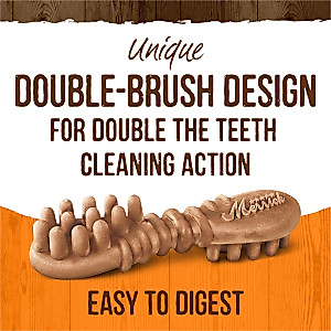 Merrick Fresh Kisses Natural Dental Chews, Treats Infused With Pumpkin And Cinnamon For Large Dogs Over 50 Lbs - 23 oz. Bag