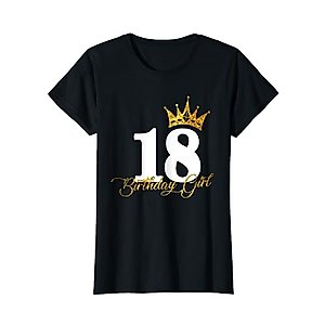 18th Birthday Funny 18 years old Gift for Womens Girls T-Shirt