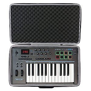 co2CREA Hard Travel Case replacement for Nektar Impact LX25+ Premium Midi Controller