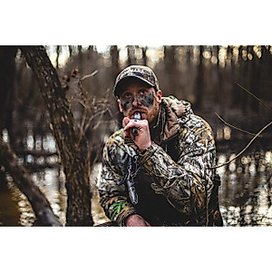 Cupped Waterfowl Braided DIY Call Lanyard for Duck Calls, Durable Parachute Cord Adjustable Hunting Call Lanyard, Green/Khaki