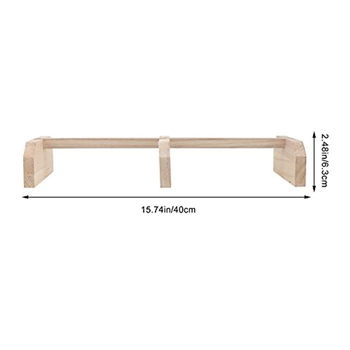 3 pcs Brooder Stand Horse Pet Accessories Chicks Single Toys Hens Swing Chick Standing Wood Pigeon Parrots Training Big Bar， Supplies Perch- Coop and Trainning for Garden