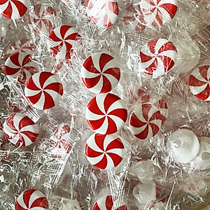 New Halloween Christmas Red and White Candy Cabinet knob Covers for Various Kitchen Cabinet knob Covers Living Room Bedroom Cabinet Knob Covers (20 Pieces)