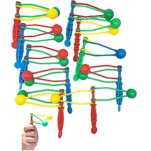 Mini Colorful Clackers (12 Pack) 4" Perfect Noisemakers for Parties, Sporting Events, Graduation Celebrations, Birthday Surprise Party or any other Noise Requiring Occasion!