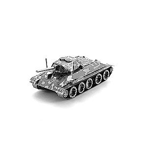 Metal Earth T-34 Tank 3D Metal Model Kit Fascinations