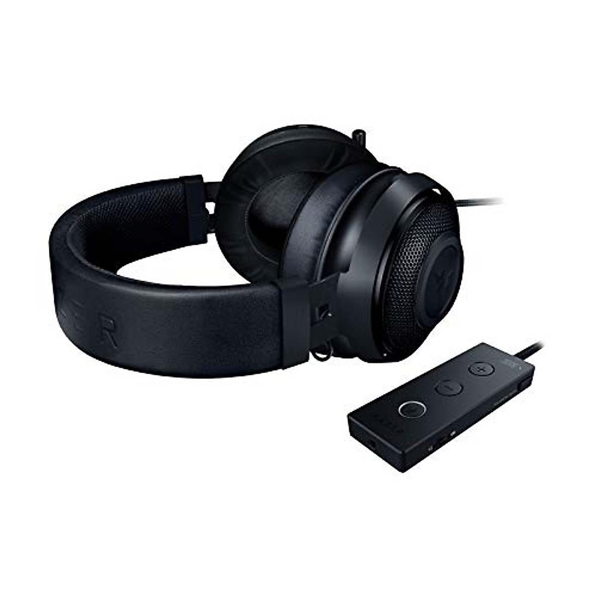 Razer Kraken Tournament Edition THX 7.1 Surround Sound Gaming Headset: Retractable Noise Cancelling Mic - USB DAC -  for PC, PS4, PS5, Nintendo Switch, Xbox One, Xbox Series X & S, Mobile – Black