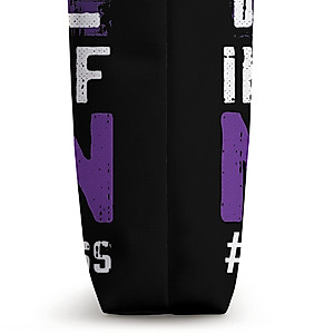 I Wear Purple For My Son Overdose Awareness Ribbon Tote Bag