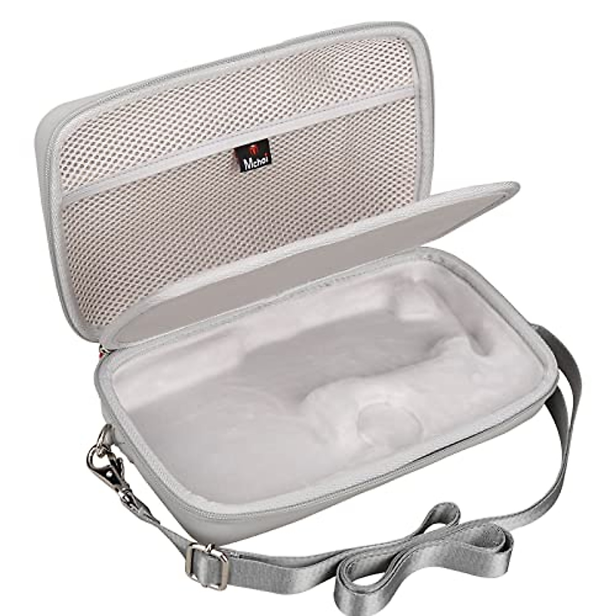 Mchoi Stethoscope Case With Grooved, Suitable for 3M Littmann Classic III Stethoscope, Extra Room for Medical Bandage, Scissors and LED Penlight, Case Only