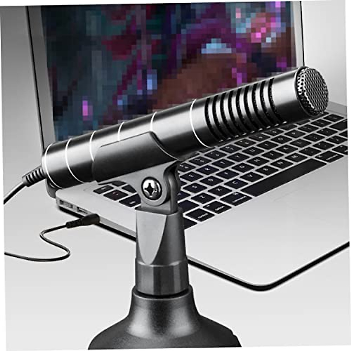 NUSITOU 1pc Microphone Travel Mic Recording Desk Mic Laptop Mic Mini Mic Usb Mic Wireless Mic Microfonos Inalambricos Professional Desktop Mic Chat Mic Computer Lightweight Aluminum Alloy