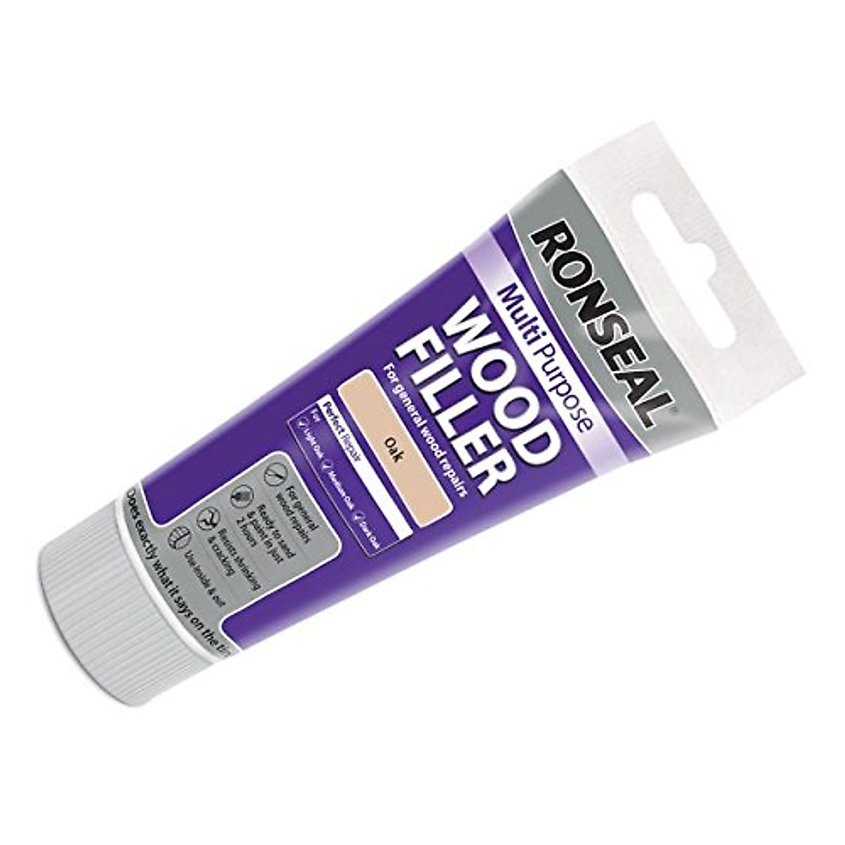 Ronseal - Multi Purpose Wood Filler Tube Oak 100g