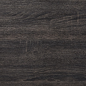 AMERLIFE 65" Fireplace TV Stand with 60" Glass Electric Fireplace, Industrial & Farmhouse Media Entertainment Center with Open Shelve Storage for TVs Up to 75", TV Console for Living Room, Gray