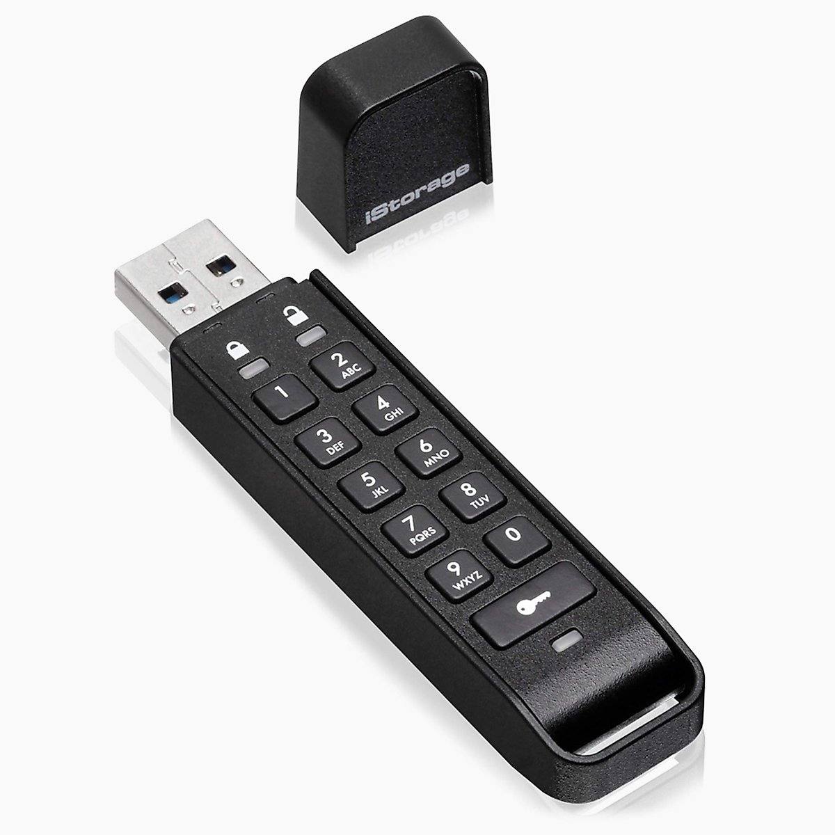 iStorage datAshur Personal2 8 GB | Secure Flash Drive | Password Protected | Portable | Military Grade Hardware Encryption