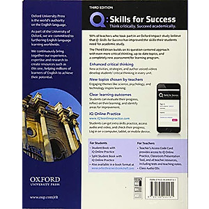 Q Skills for Success (3rd Edition). Reading & Writing 4. Split Student's Book Pack Part B