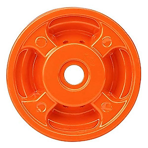 Walfront Aluminum Grass Trimmer for Mowing Garden Lawn Field Head Brush Cutter Strimmer Lawn Mower Accessory with 4 Trimmer Line, Power Tool Accessories