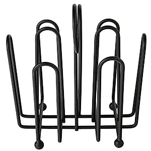 Tablecraft Powder Coated Steel Packet Rack [Set of 12]