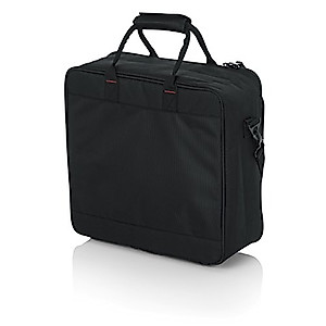 Gator Cases Padded Nylon Mixer/Gear Carry Bag with Removable Strap; 15.5" x 15" x 5.5" (G-MIXERBAG-1515),Black