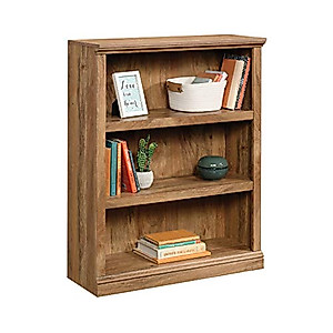 Sauder Miscellaneous Bookcase, L: 35.28" x W: 13.23" x H: 43.78", Sindoori Mango finish
