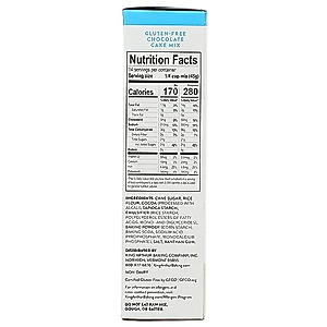 King Arthur Flour Cake Mix, Gluten Free Chocolate, 22 oz
