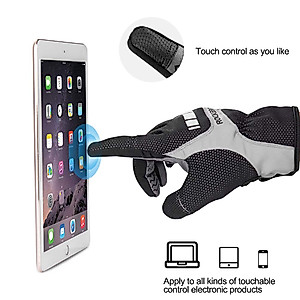 ROCKBROS Cycling Gloves Motocycle Mountain Bike Gloves Full Finger Biking Gloves for Men Bicycle Gloves