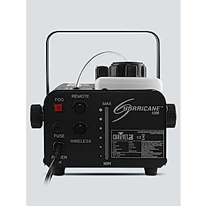 CHAUVET DJ H1200 Compact and Lightweight Fog Machine w/Timer Remote , BLACK