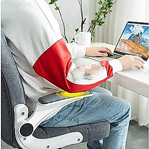 MayNuo Chair Ergonomic Computer Chair Office Chair Lift Swivel Chair Student Table and Chair Meeting Room Backrest Game Chair/Blue