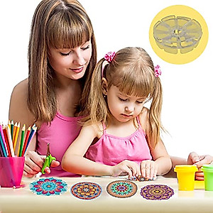 8Pcs DIY Mandala Diamond Painting Coasters Kits with Holder, Cork Mat and Diamond Storage Box, Suitable for Adults, Beginners and Kids Are Also Friendly, Great Home and Dining Room Decor