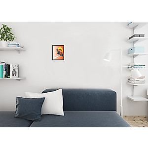 Poster Foundry Mega Man Zero Jump Video Game Video Gamer Classic Retro Vintage 90s Gaming MegaMan Capcom Legacy Collection Megaman 11 Mega Man X Dr Wily Stand or Hang Wood Frame Display 9x13