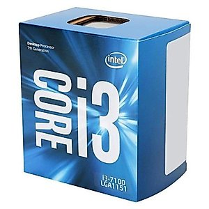Intel Core i3-7100 7th Gen Core Desktop Processor 3M Cache,3.90 GHz (BX80677I37100) (Renewed)