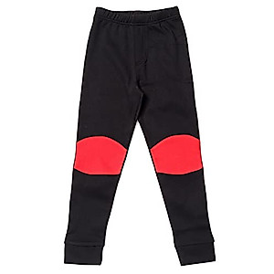 Sesame Street Elmo Toddler Boys Fleece Half Zip Sweatshirt and Pants Set red/black 2T