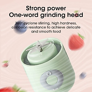 TANACC Portable Juice Blender Mini Mixer Hand Portable Blender Kitchen Electric Juicer Press Machin Lemon Squeezer Fruit Juicer Milkshake Manual Juicer
