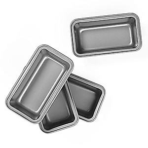 Cuisinart CMBM-4LP Mini Loaf Pan 4 Count (Pack of 1)