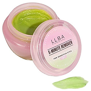 LLBA Lash Gel Remover for Professional Eyelash Extensions 10ml - Dissolves Powerful Eyelash Extension Glue - Low Irritation Cream for Sensitive Skin (for sensitive eyes)