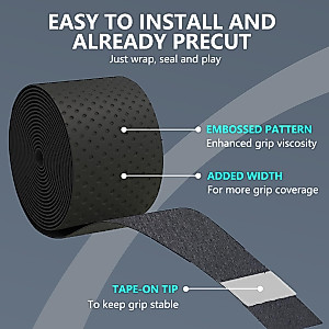 Tennis Racket Grip Tape ， Soft Racquet Overgrip for All Kinds of Rackets、 Fishing Rods、 Bicycle Handlebars, Etc. Excellent Durable and Non-Slippery Grip - 7pcs 7 Pink