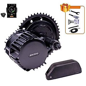 BAFANG 1000W BBSHD BBS03 Mid Drive Motor Kit 8fun Electric Bicycle Conversion Kit with Optinal 48v 52v Lithium Battery Central Engine with DPC18 Display DIY Ebike