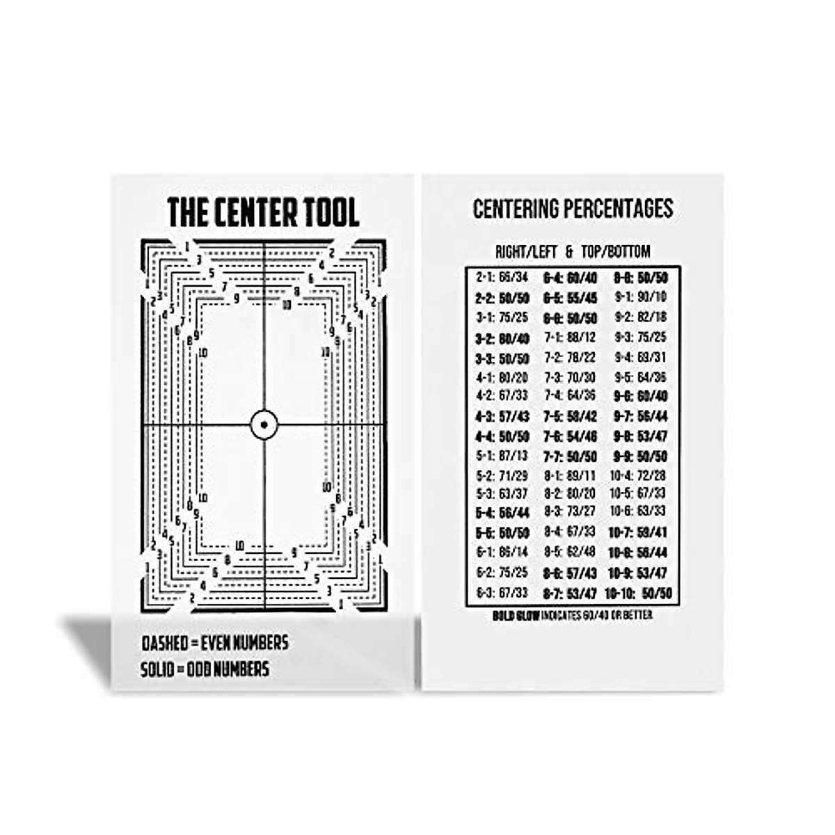 The Center Tool - Card Grading/Centering Tool