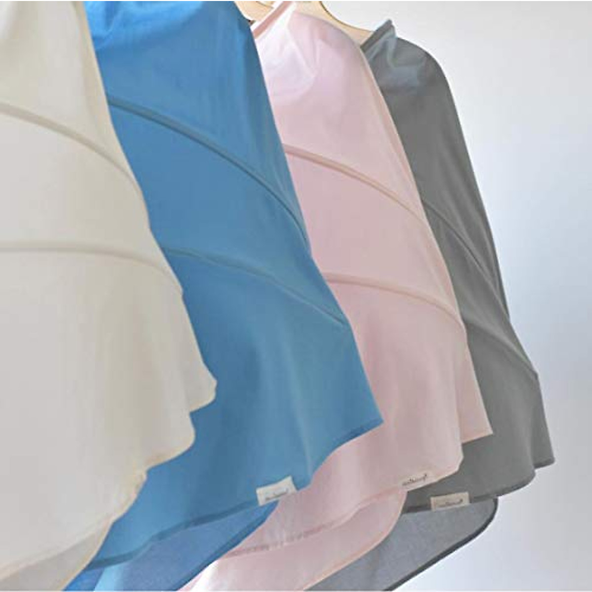 First and ONLY Multi-Use Nursing Cover You Don't Need to Hold Up to See in Breathable with 360 Coverage, Breastfeeding Scarf, Canopy, Car Seat Cover, Poncho (Latte Stone Grey) infineni by nenikanopi